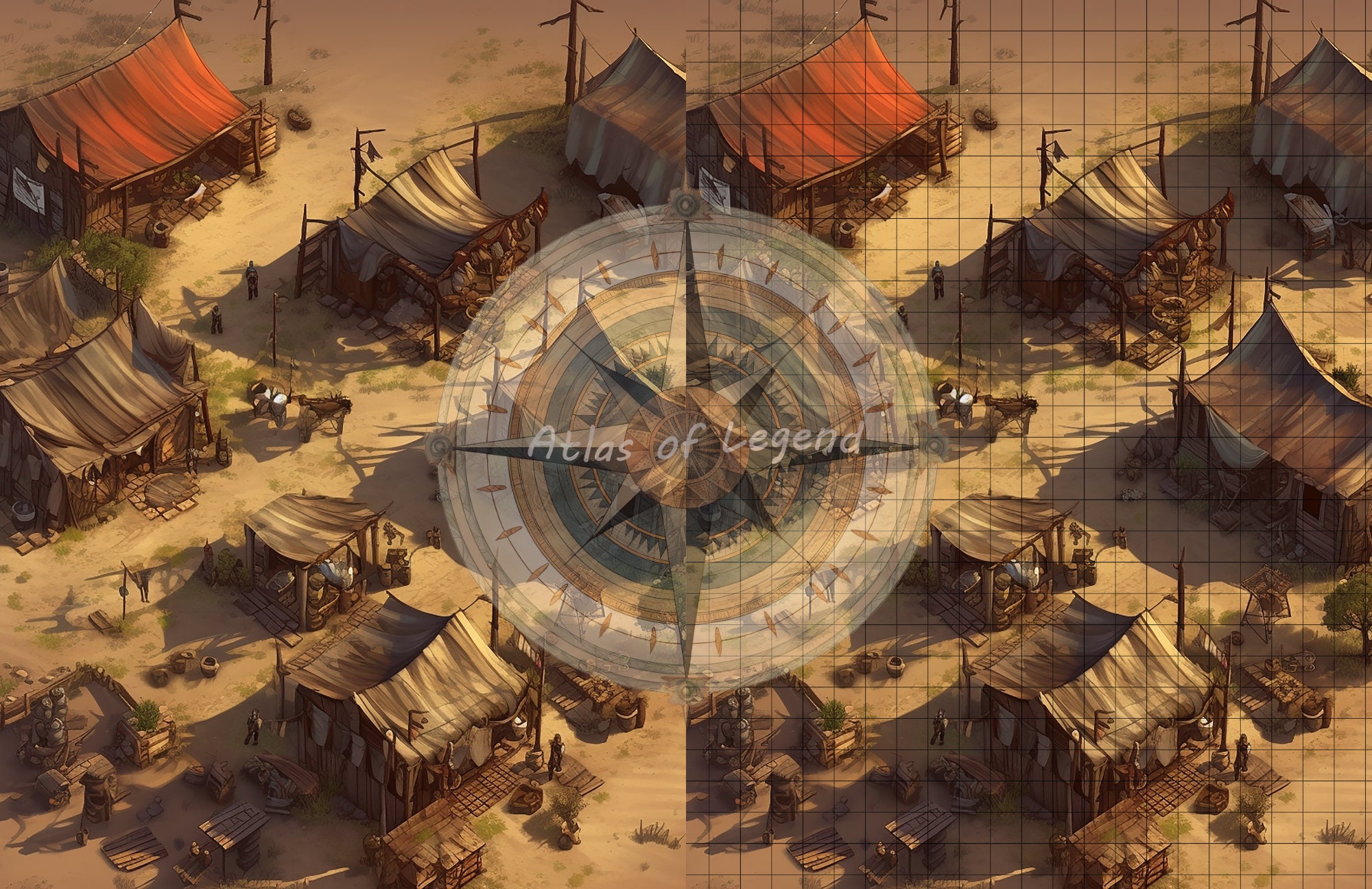 Dnd Wild West Settlements Bundle, 8 D&D Battlemaps, Dungeons and ...
