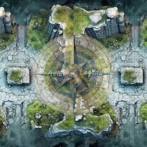 Dnd Arctic Battlemaps Bundle, 12 D&D Battlemaps, Dungeons and Dragons ...