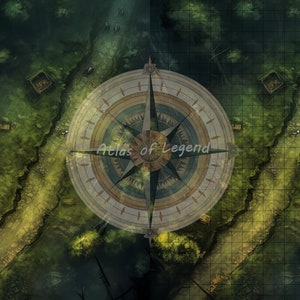 Dnd Forest Battlemaps V1 Bundle, 8 D&D Battlemaps, Dungeons and Dragons ...