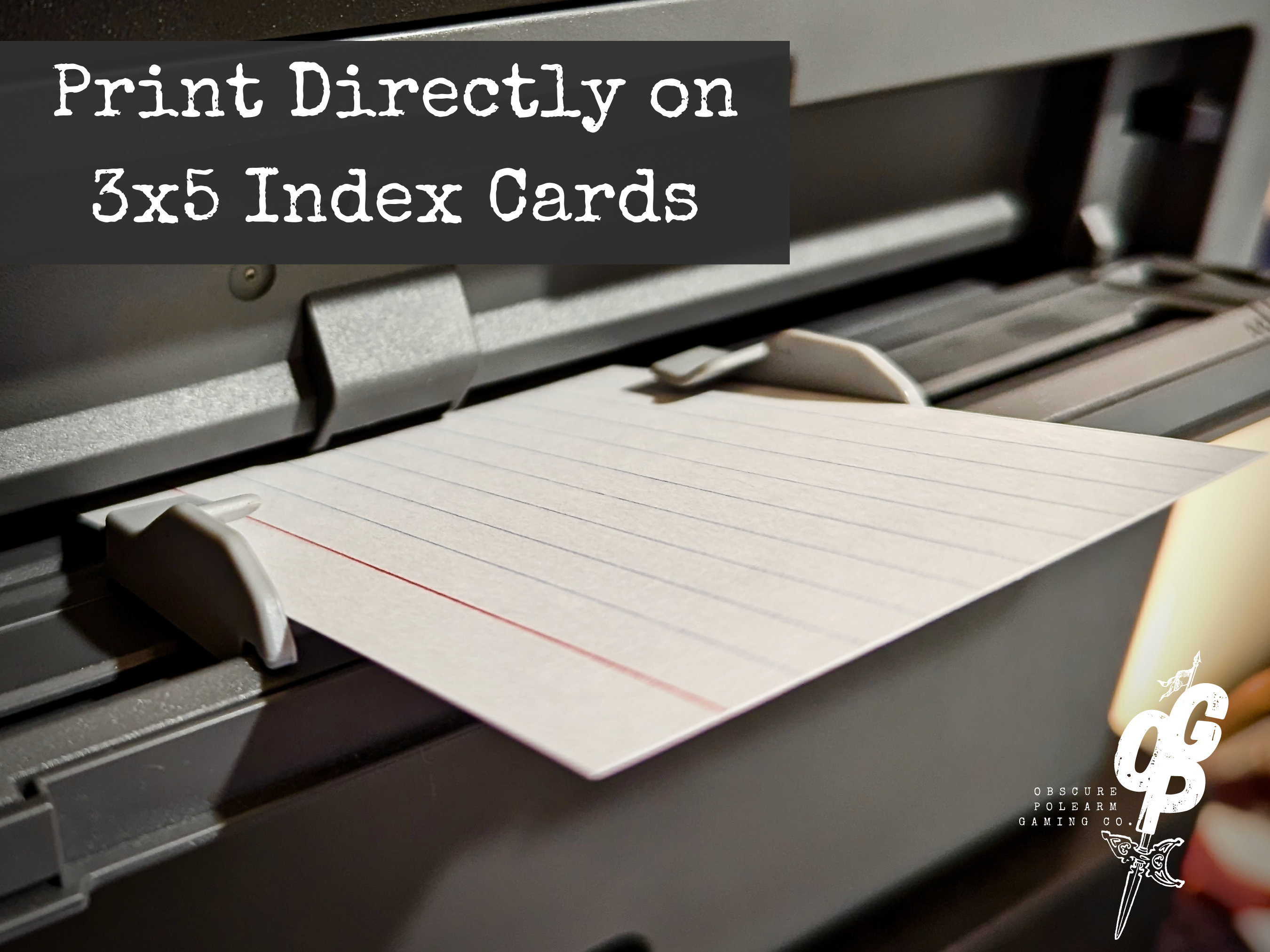 Index Card Poster Handout Template| Dnd Prop | Printable Form Fillable ...