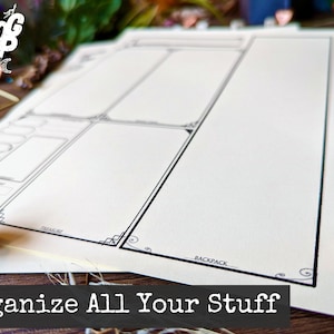 Customizable RPG Character Sheet: Form Fillable 5e, OSR (PDF) - Etsy