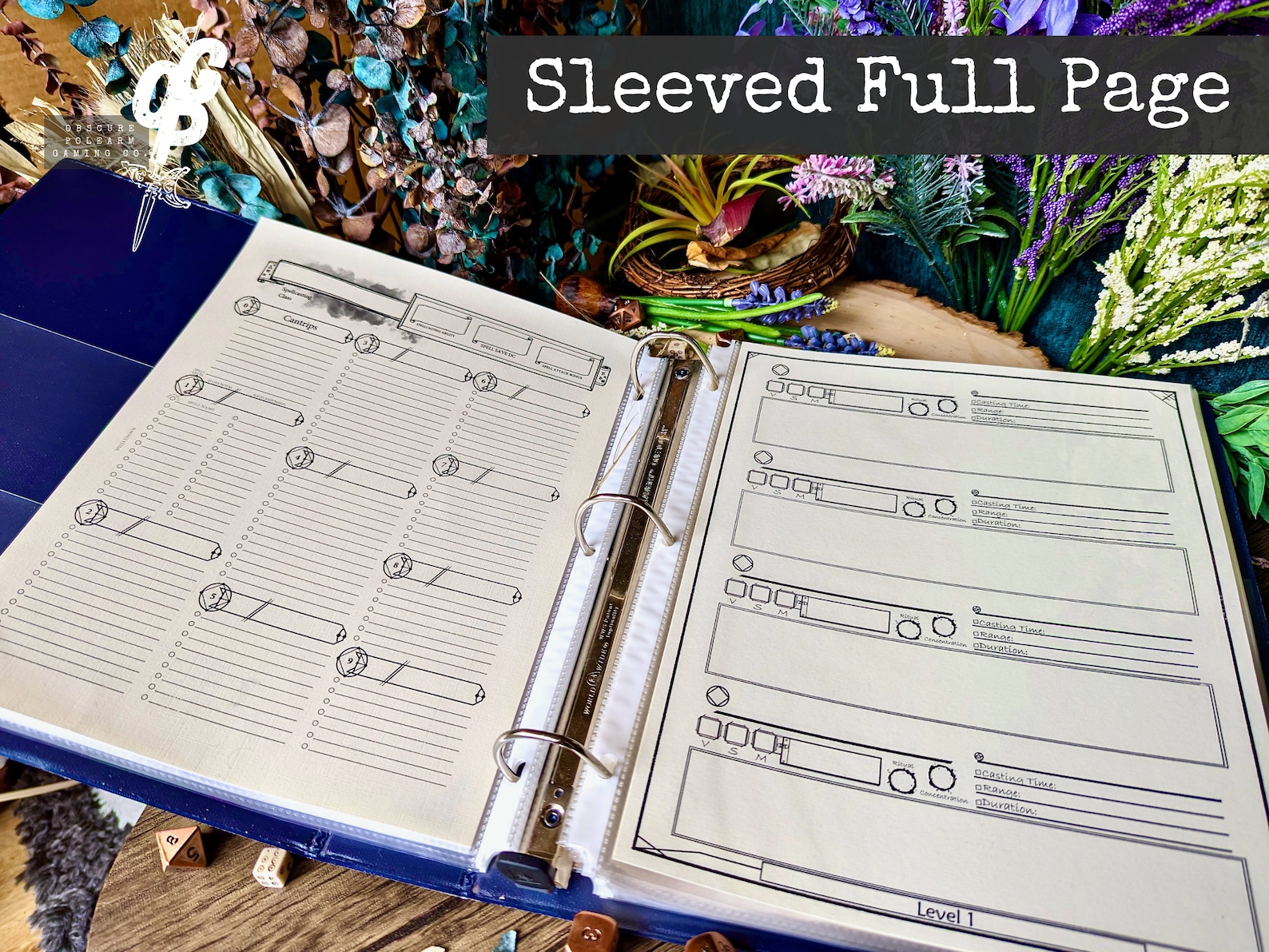 PDF Spell Book & Binder Dnd Prop Printable Form Fillable PDF for ...