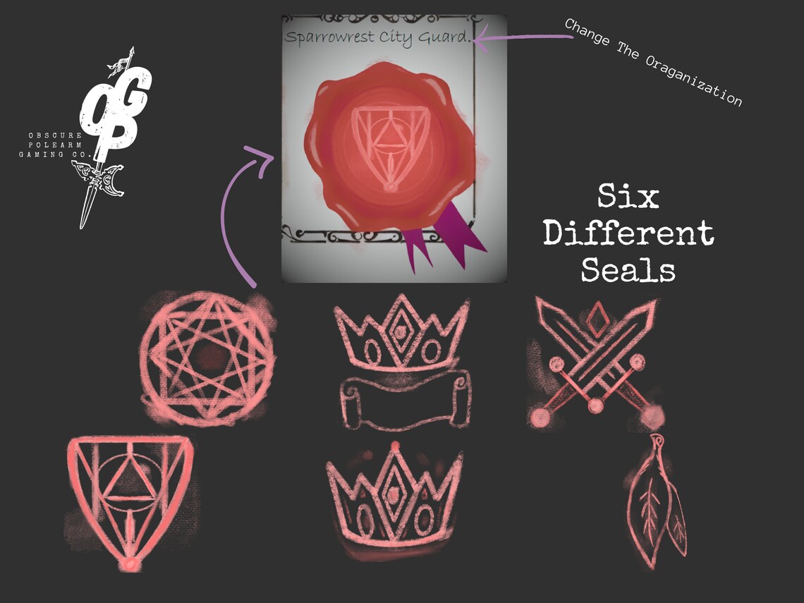 Character Sheet Certificate Cover Page Template | Dnd Prop | Printable ...