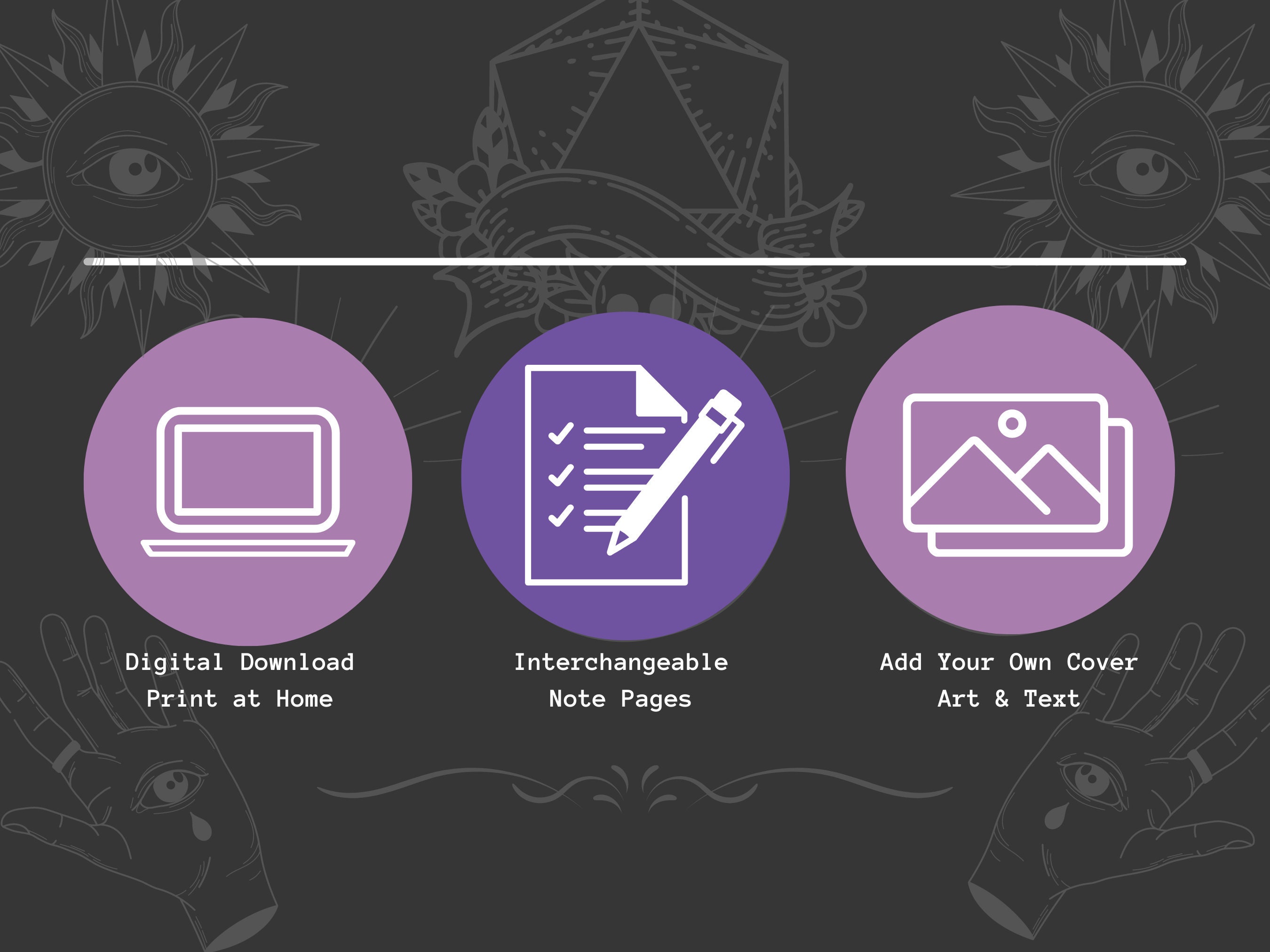 Adventure, Notes, & Spell Booklet Bundle Dnd Prop Printable Form ...