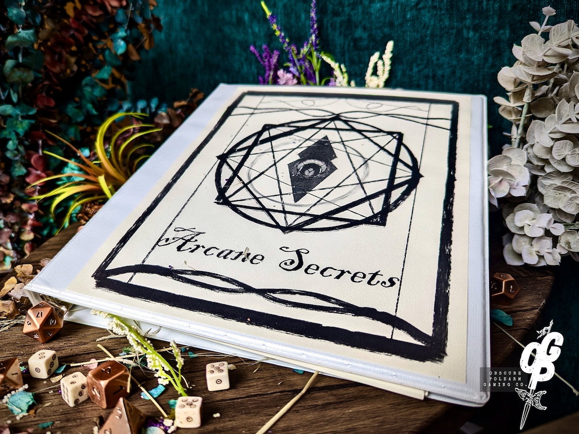PDF Spell Book & Binder Dnd Prop Printable Form Fillable PDF for ...