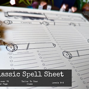 Customizable RPG Character Sheet: Form Fillable 5e, OSR (PDF) - Etsy