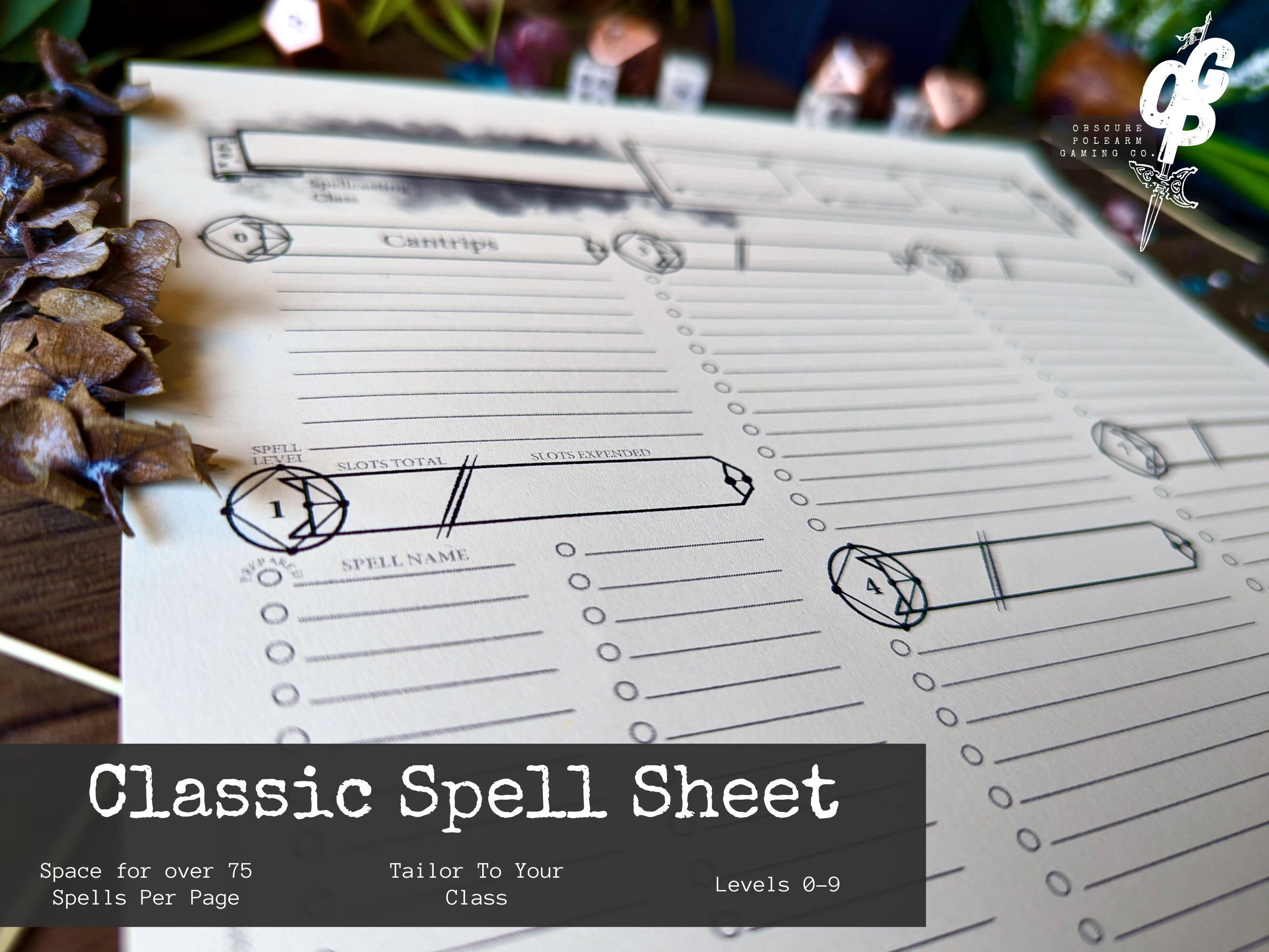 Customizable Character Sheet & Modular Notes | Printable Form Fillable ...