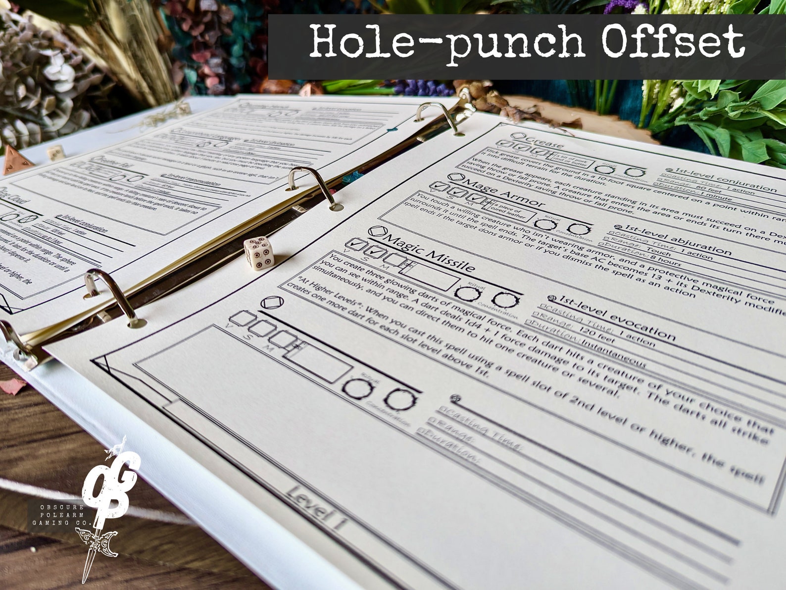 PDF Spell Book & Binder Dnd Prop Printable Form Fillable PDF for ...