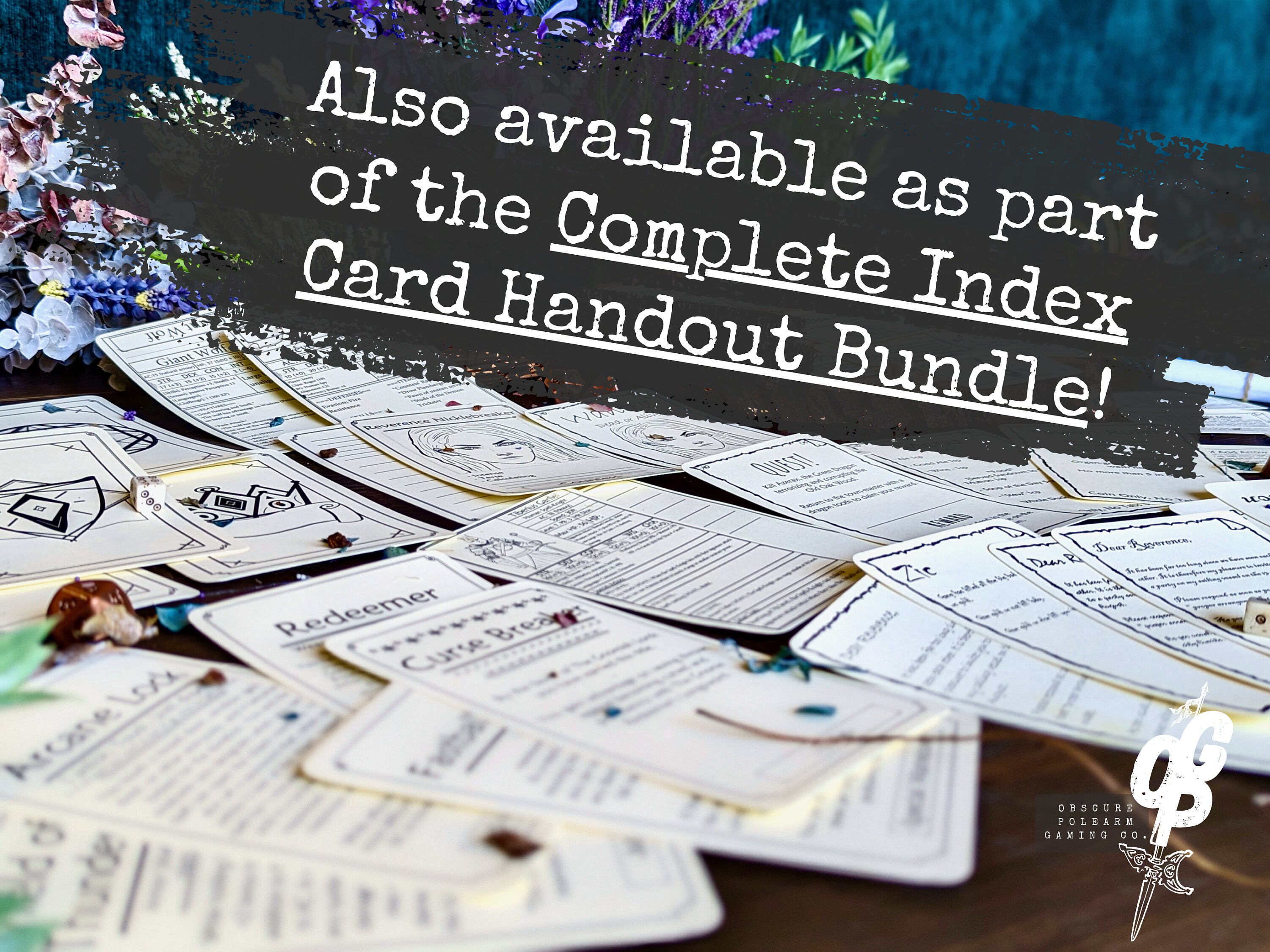 DND Letter Handout Template: Fillable Index Card Prop (PDF) - Etsy