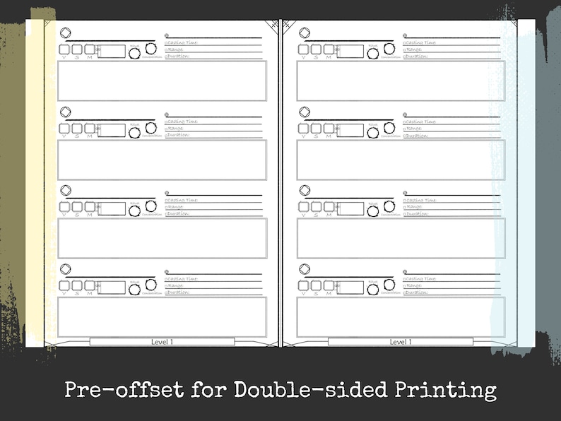 PDF Spell Book & Binder Dnd Prop Printable Form Fillable PDF for ...