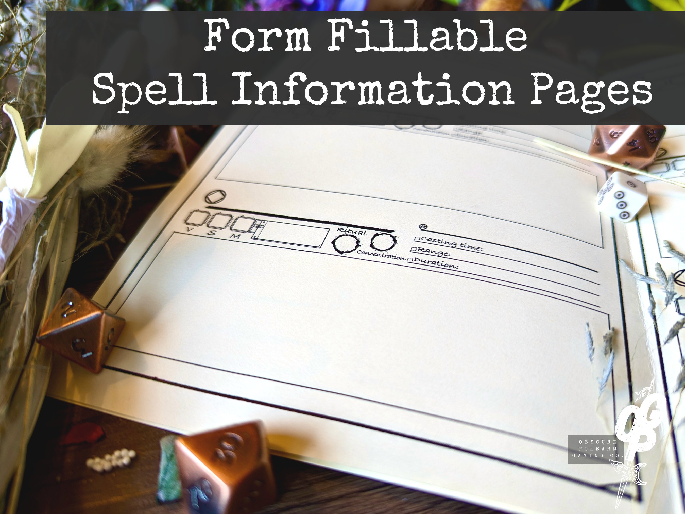 Adventure, Notes, & Spell Booklet Bundle Dnd Prop Printable Form ...