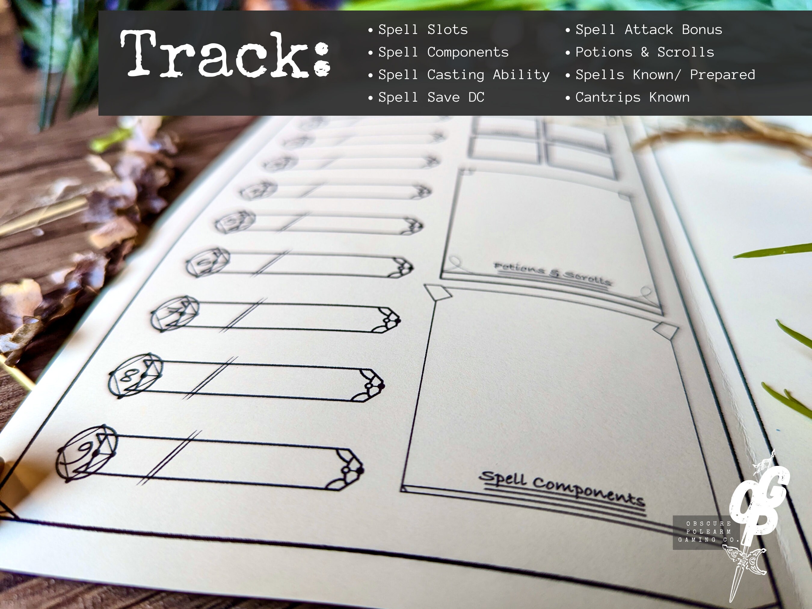 Mini Spell Book Template: Form Fillable PDF for D&D 5e Rpgs - Etsy
