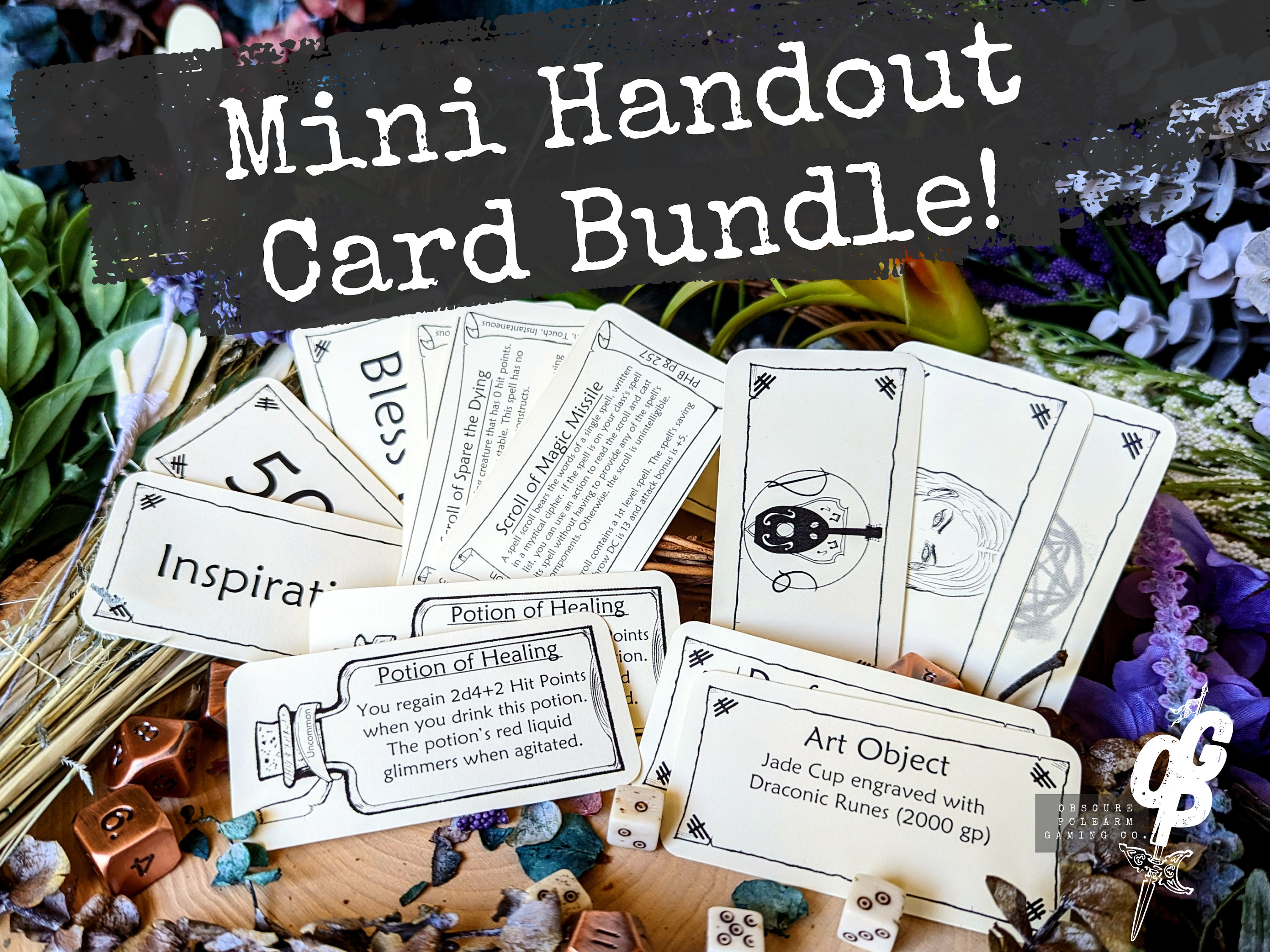 Dnd Mini Handout Card Bundle: Form-fillable PDF for Rpgs - Etsy