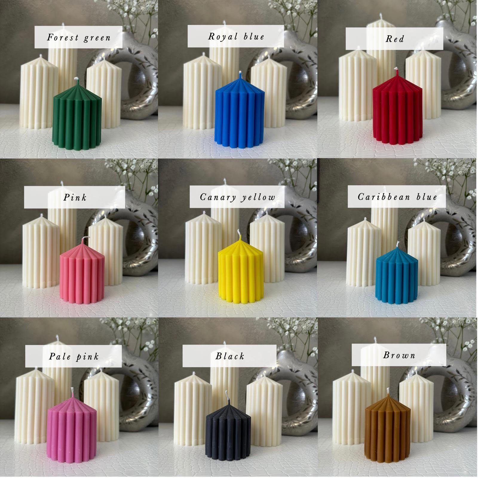 Diamond Candle Custom Scents & Colors Pillar Candle Shaped Candle ...