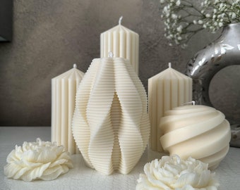 Diamond Candle Custom Scents & Colors Pillar Candle Shaped Candle ...