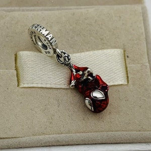 Pandora Hanging Spider-man Dangle Charm Web-slinger Conic Hero Get-up ...