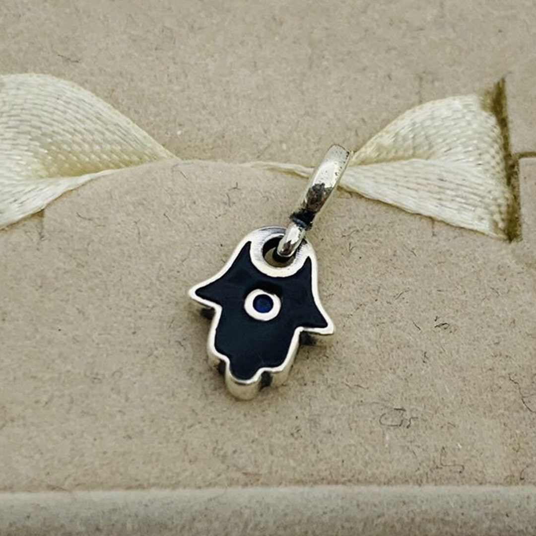 Pandora ME Hamsa Hand Mini Dangle Charm Pendant S925 Sterling Silver ...