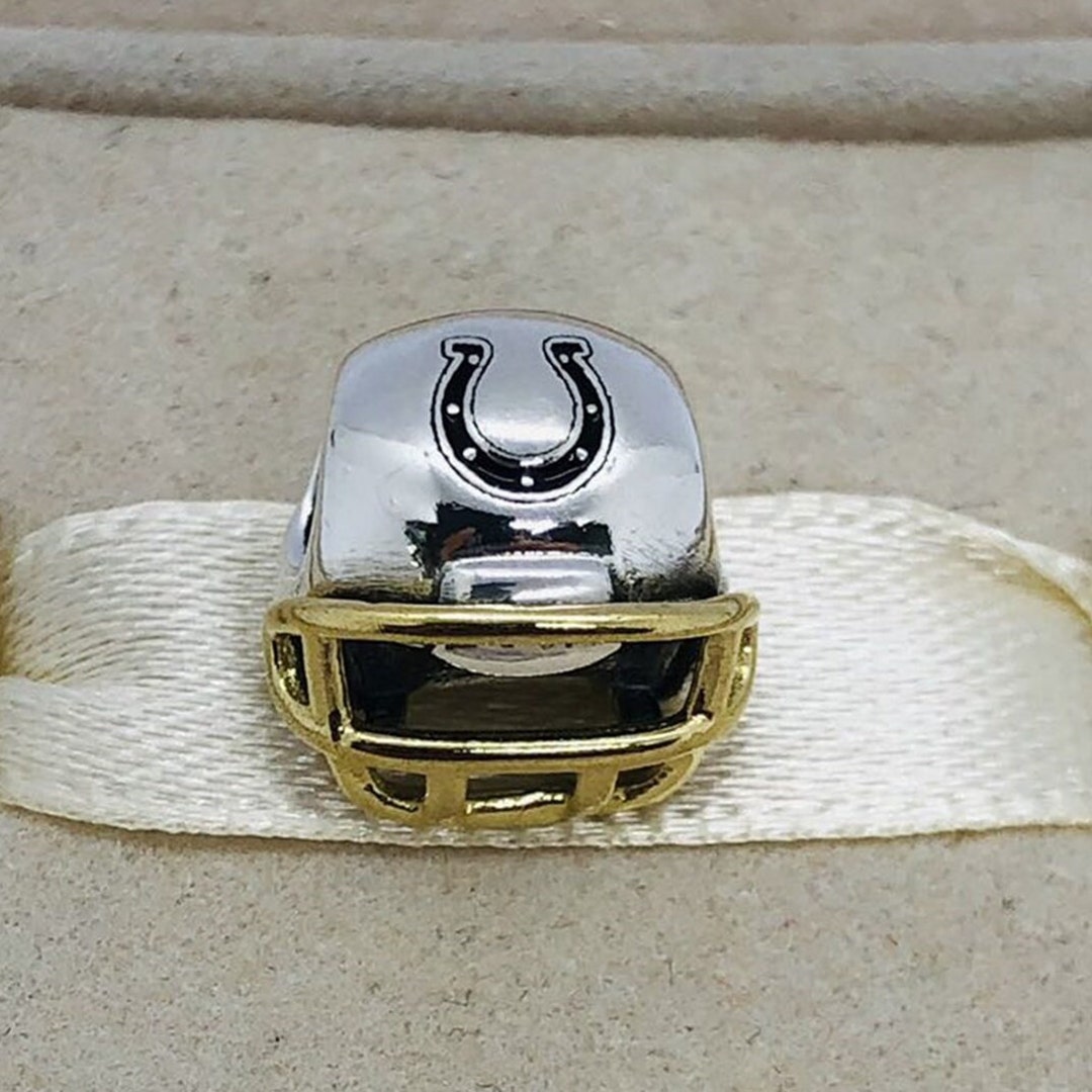 Pandora Indianapolis Colts Football Helmet Bead Charm Pendant S925 ...