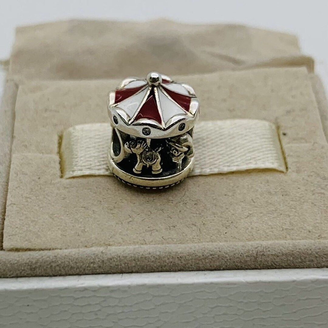 Pandora Merry Go Round Carousel Charm Love Peace Believe - Etsy