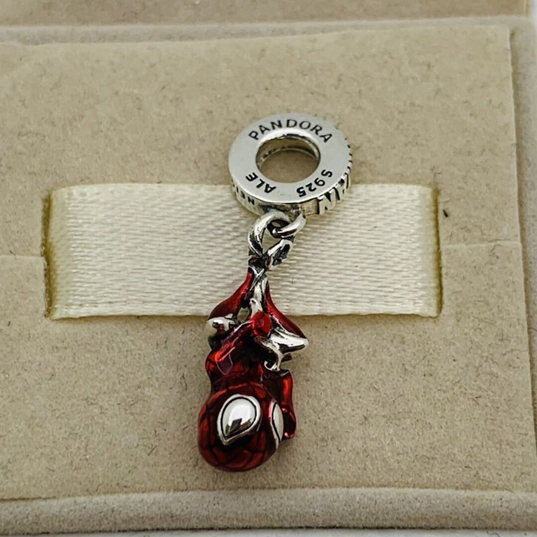 Pandora Hanging Spider-man Dangle Charm Web-slinger Conic Hero Get-up ...