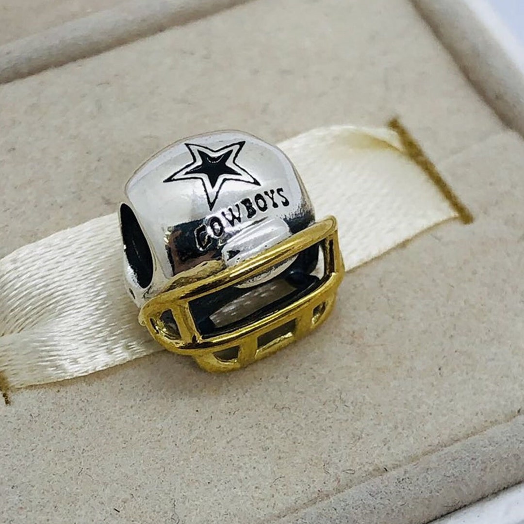 Pandora Dallas Cowboys Football Helmet Charm Pendant S925 Sterling ...