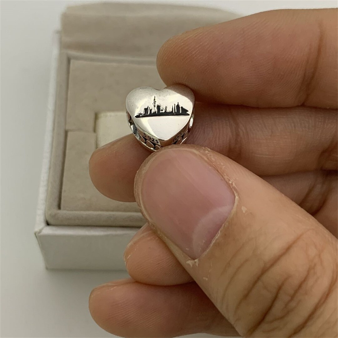 Pandora Germany Charm Hamburg Skyline Charm Travel Charm - Etsy