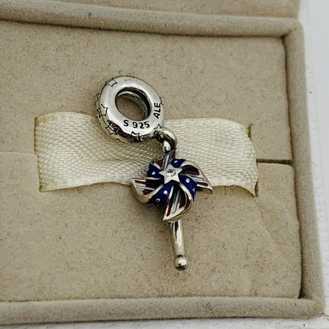 Pandora American Pinwheel Dangle Charm Bead Charm Gifts Charm S925 ...