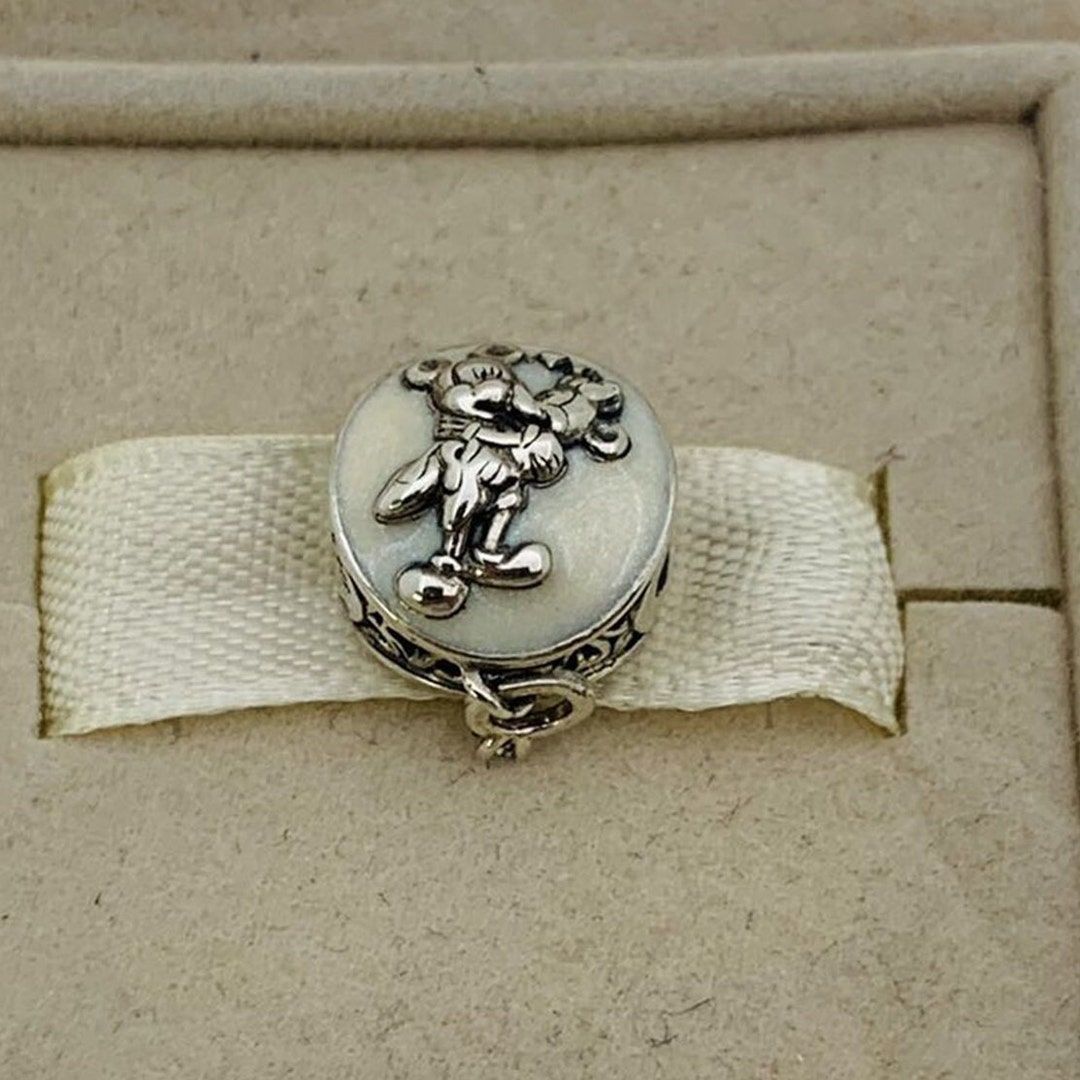 Pandora Mickey Mouse & Minnie Mouse Eternal Love Charm Pendants925 ...