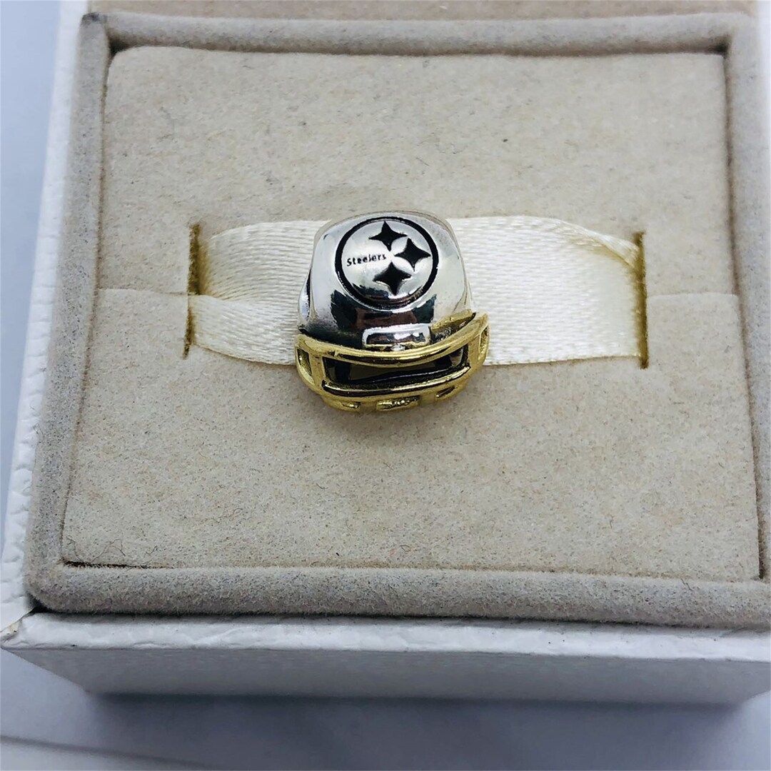 NFL Pittsburgh Steelers Football Helmet Charm Pendants925 Sterling ...