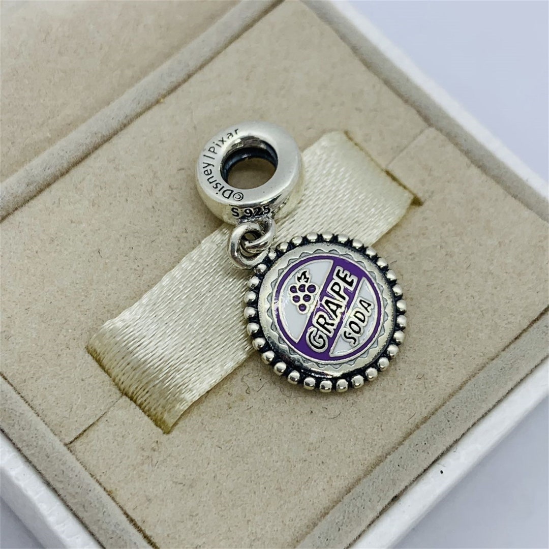 Pandora up Grape Soda Badge Dangle Charm Featuring Ellie's Grape Soda ...