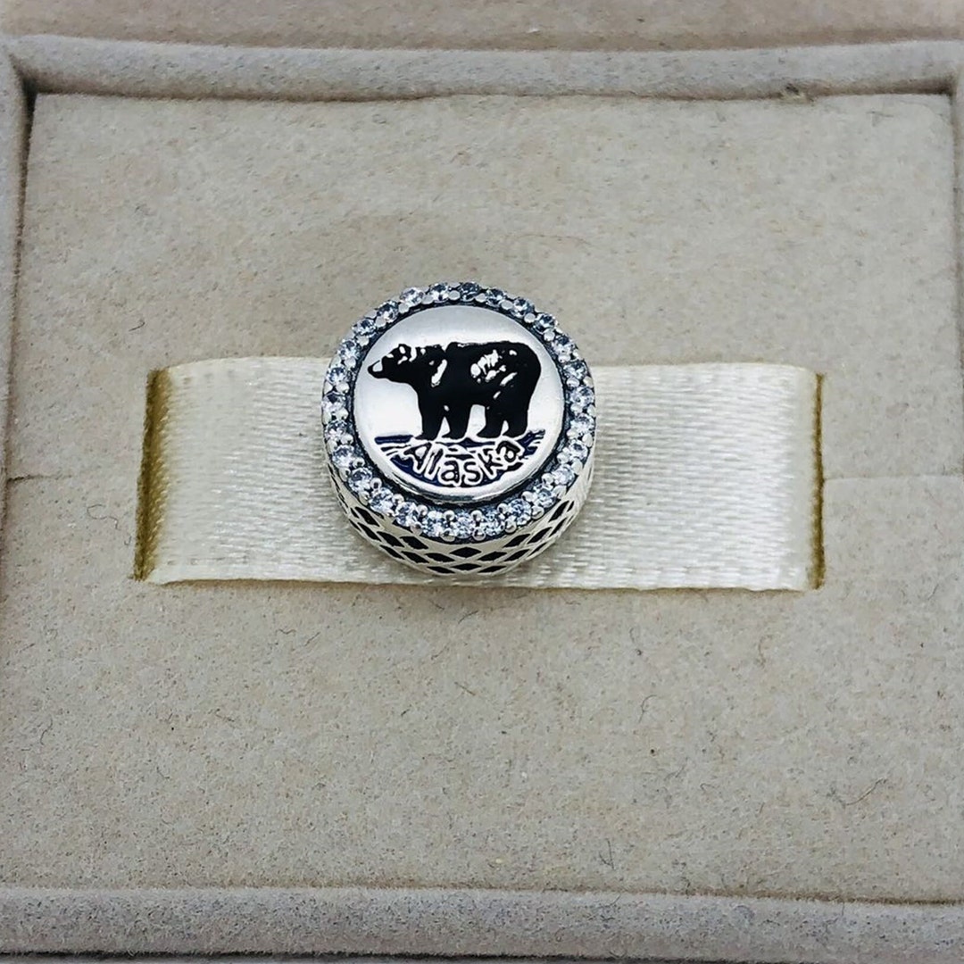 Pandora Alaska Charm Cruise Ship Charm Bear Bead Charm S925 - Etsy