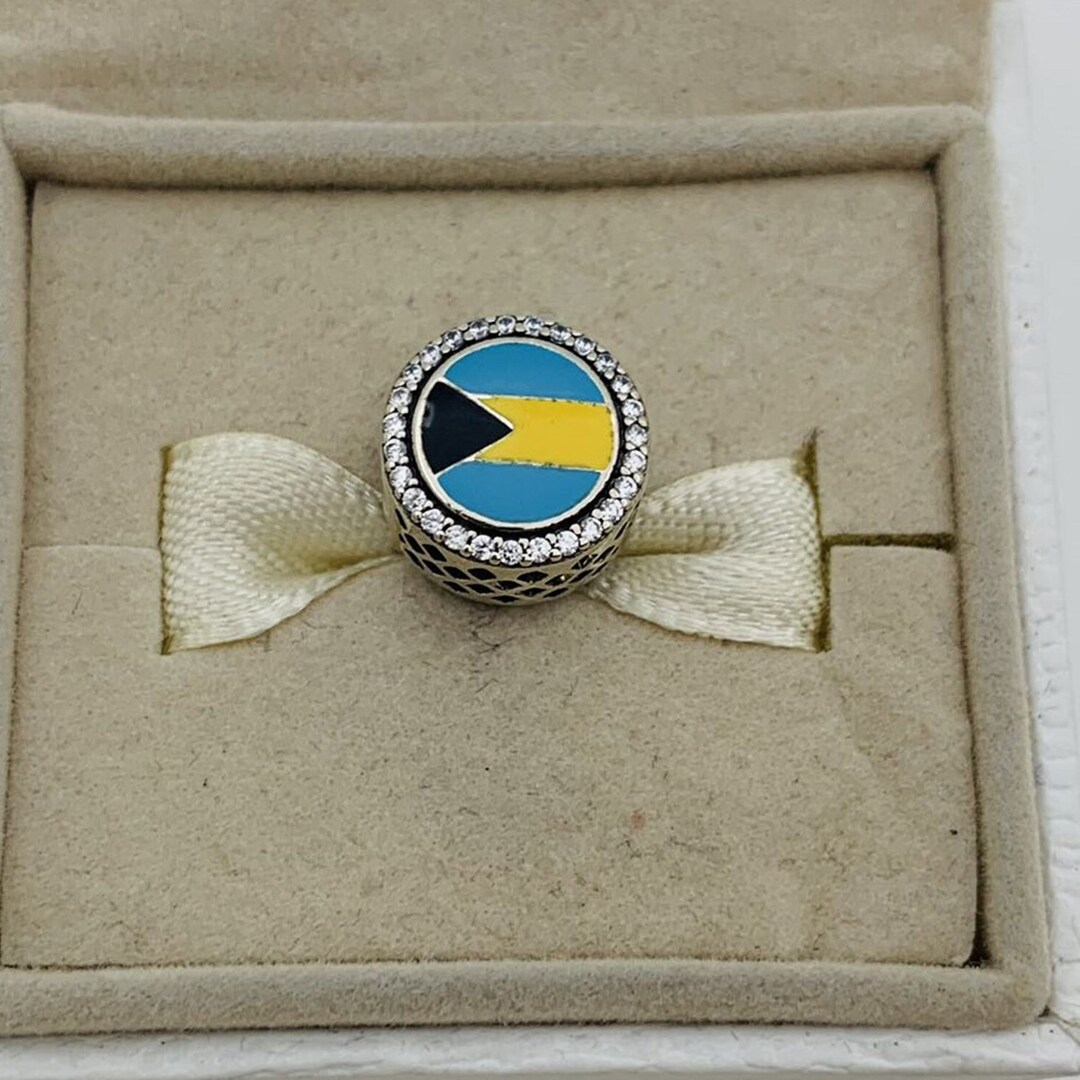 Pandora Bahamas Charm Always Island Time Travel Bead Charm - Etsy