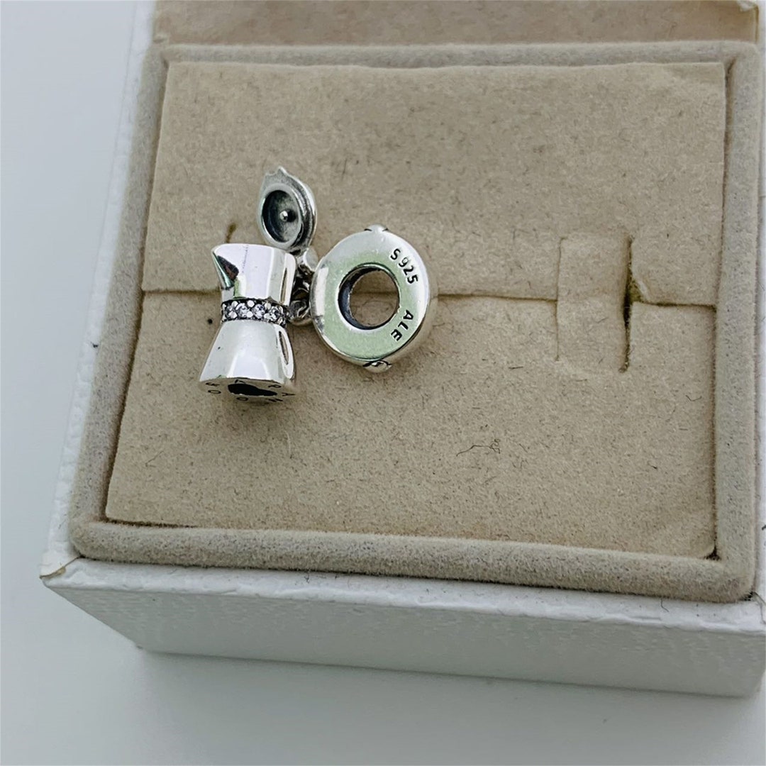 Pandora Moka Coffee Pot Dangle Charm Pendant Jewelry / S925 Sterling ...