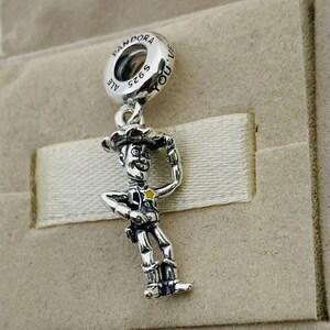 Pandora Toy Story Wood Charm Pendant Gifts Pendant S925 Sterling Silver ...