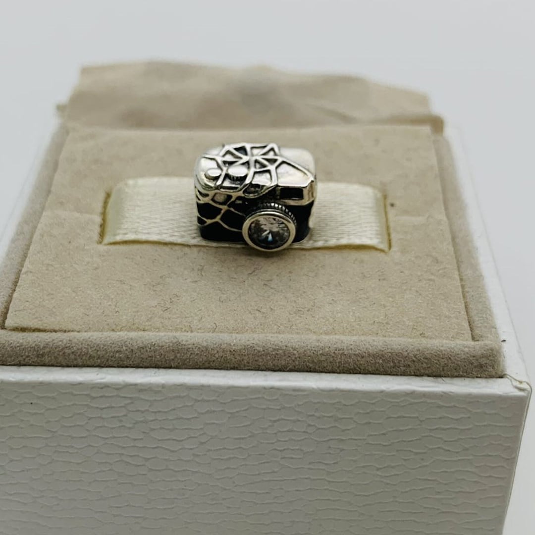 Marvel Spider-man Camera Selfie Charm Pendant Jewelry / S925 Sterling ...