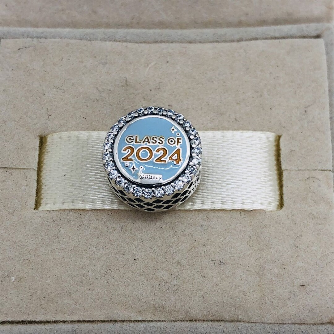 Pandora Mickey Mouse 2024 Graduation Charm Graduate Class of 2024 Bead ...