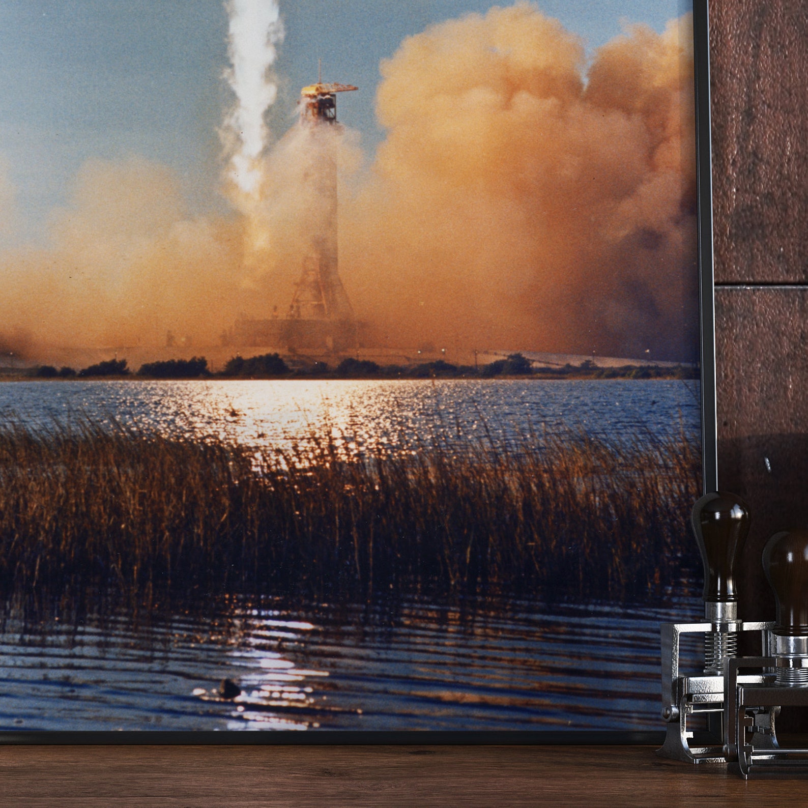 Iconic NASA Print: Apollo 11 Launch Art Print - Commemorating the ...