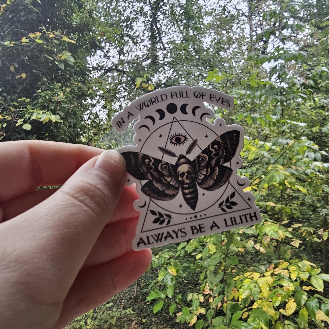 Be Lilith Not Eve Sticker - Etsy