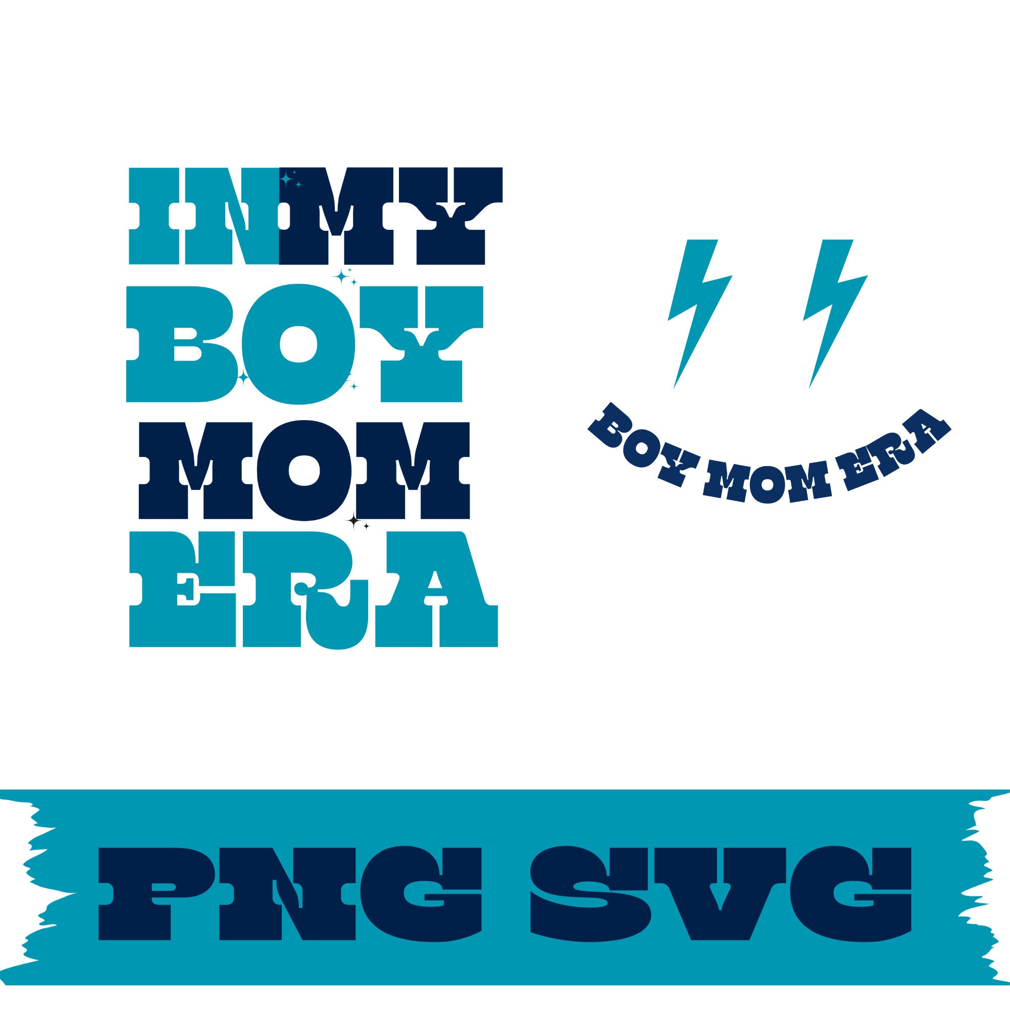 In My Boy Mom Era Svg Retro Wavy Stacked Smiley Face Boy Mom - Etsy