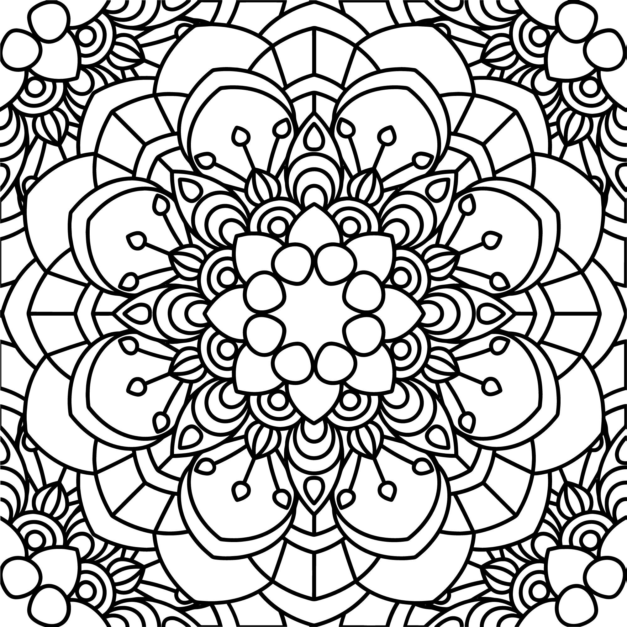 60 PAGES Adult Coloring Pages, Hena Design Art Traditional Arabic ...