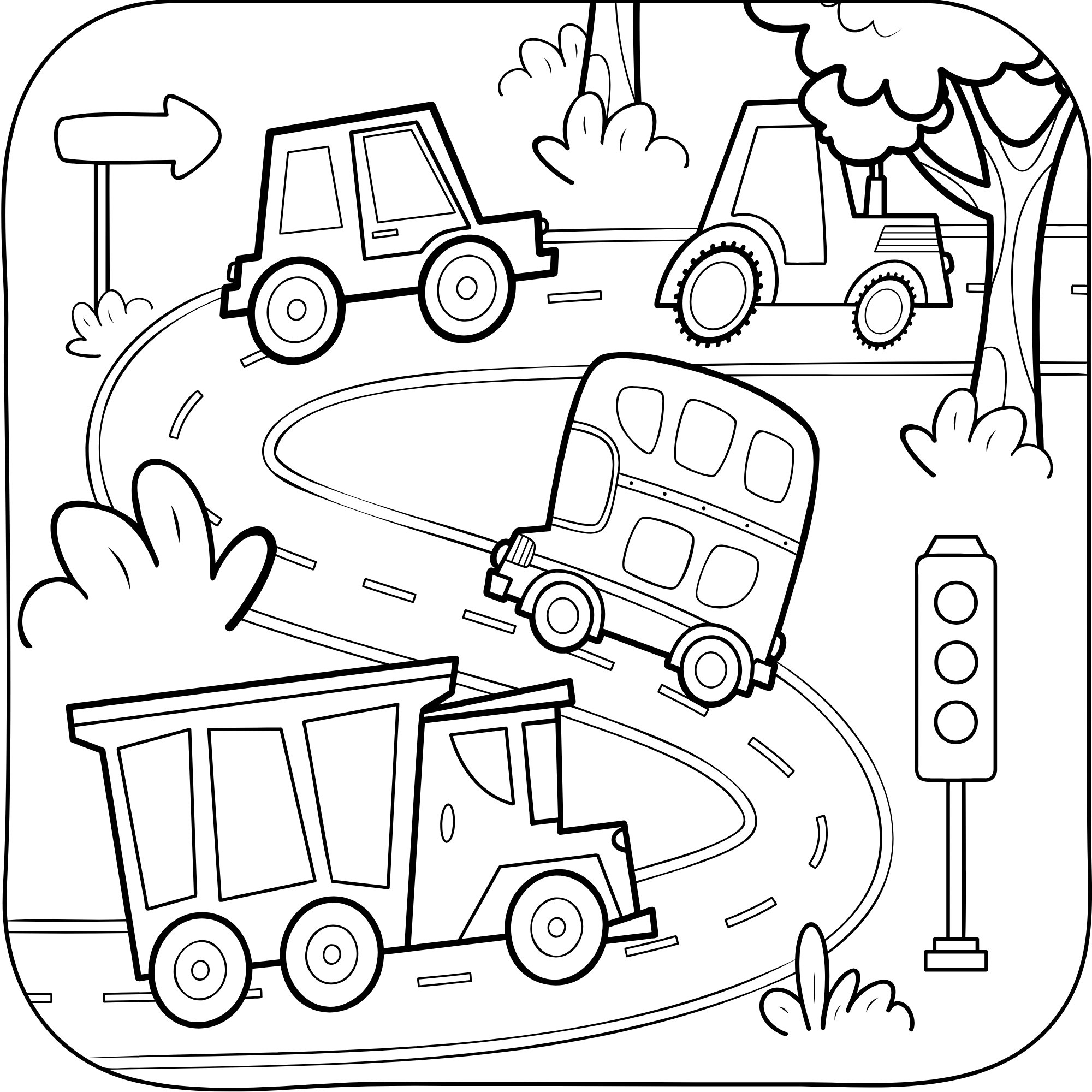 48+ PAGES KIDS Coloring Pages - Etsy