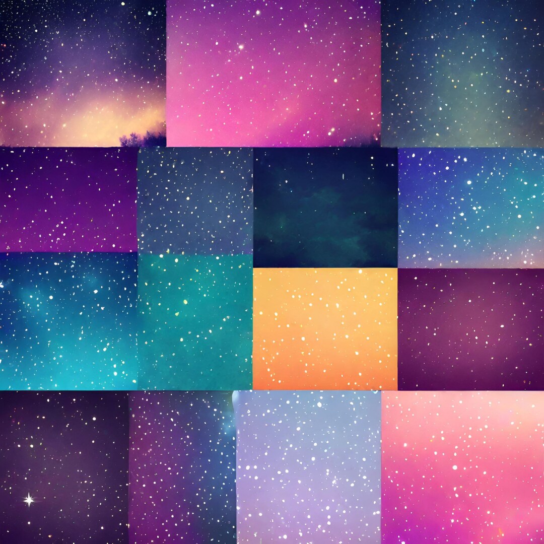 30 Nightsky Texture Clipart,night Sky Starry Backgrounds,jpg Clipart ...