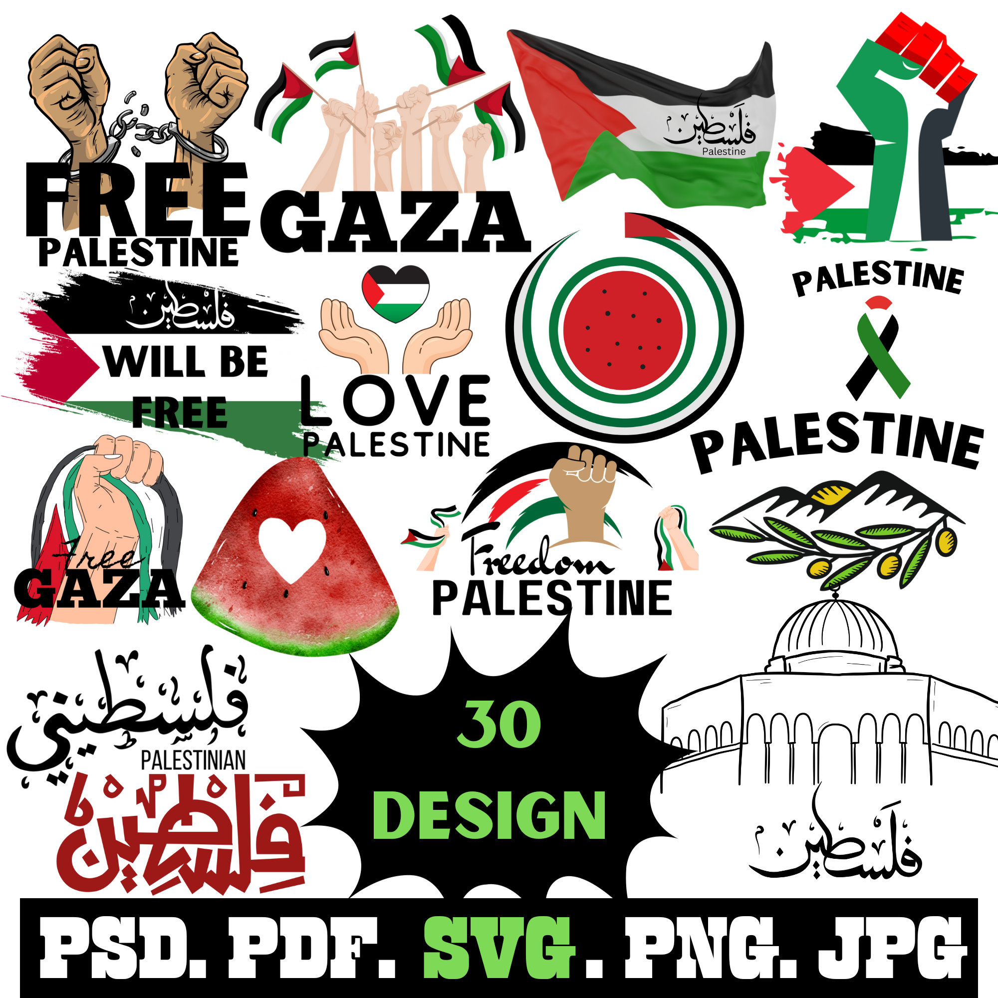 Free Palestine Svg Bundle Palestine Svg Palestine Flag Svg - Etsy Australia
