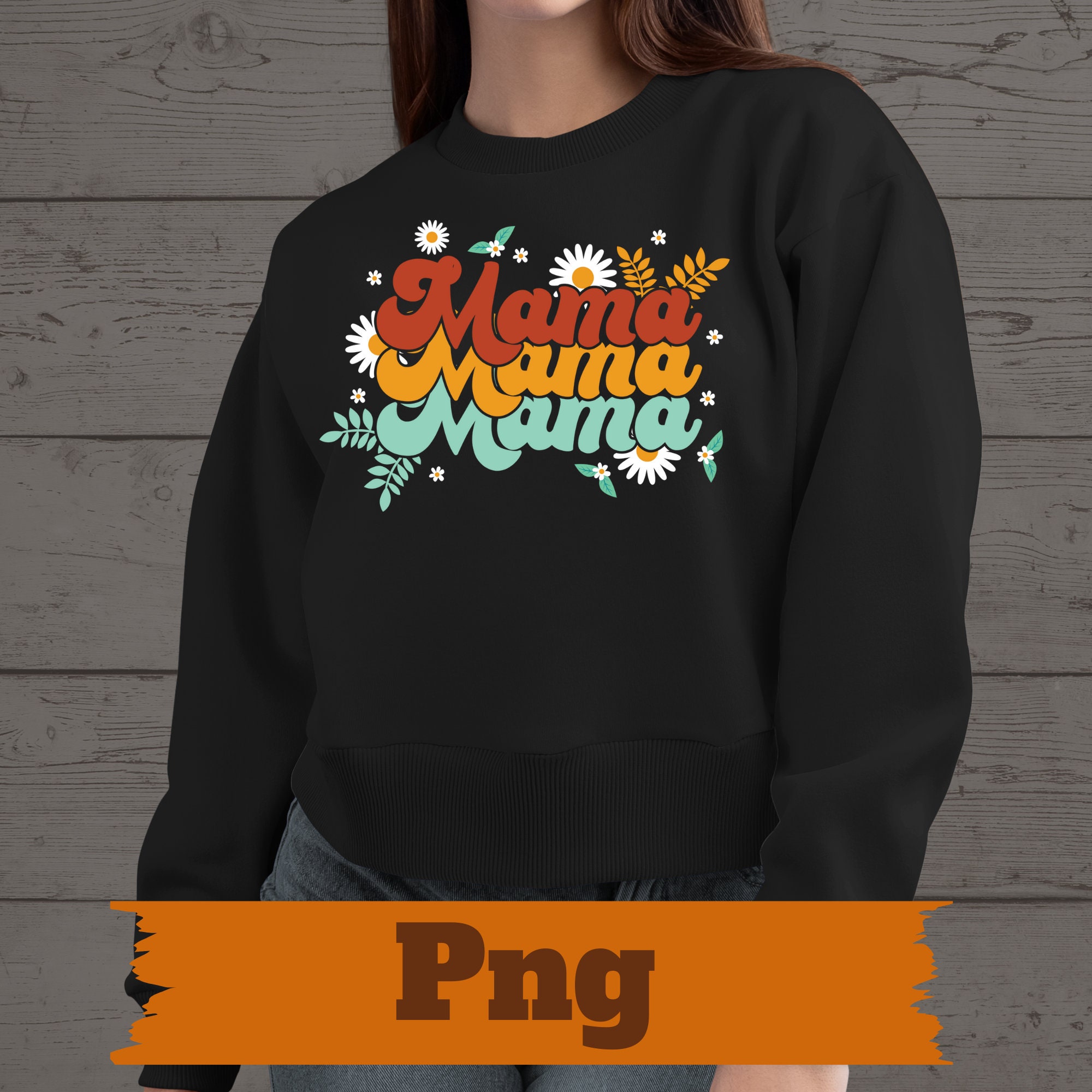 Mama Png Floral Mama Retro PNG Summer Mama Png Mama - Etsy