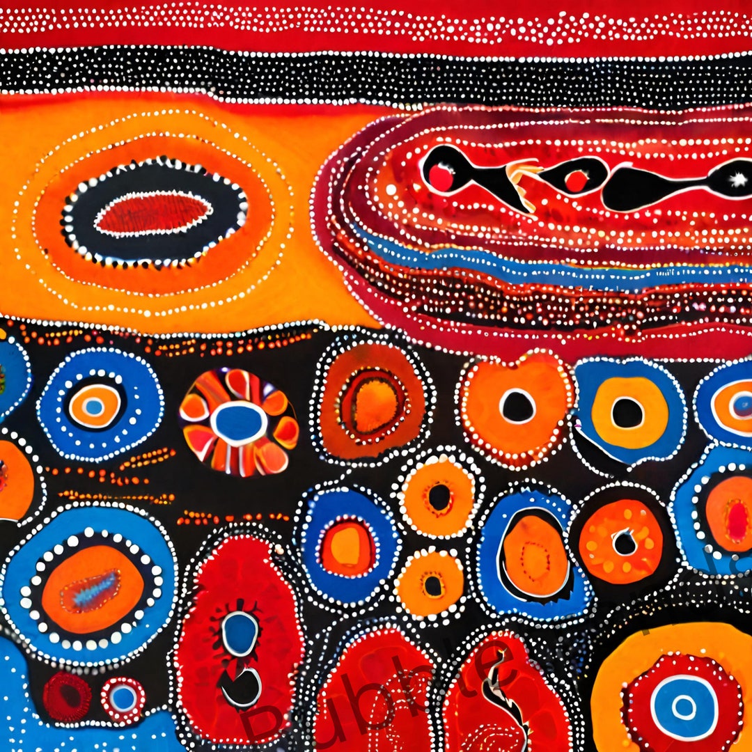Art Pintables 10+ Original Beautiful Native Australian Aboriginal ...
