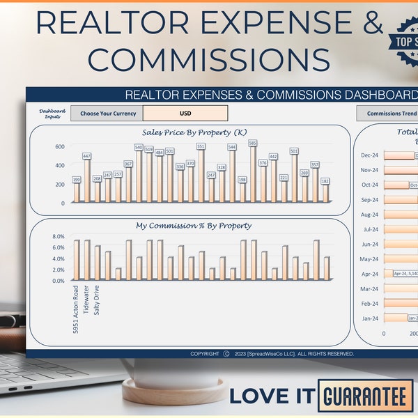 Expense Tracker List - Etsy