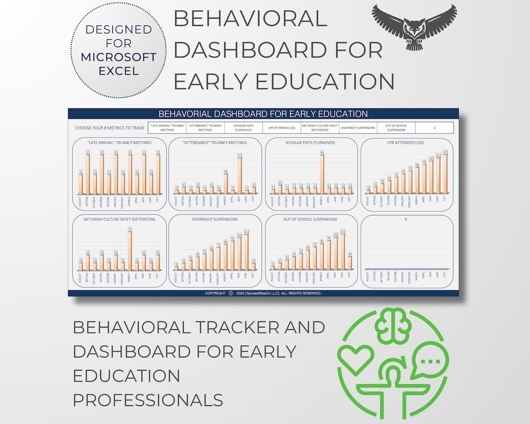 Behavioral Tracking Dashboard for Early Education - Etsy