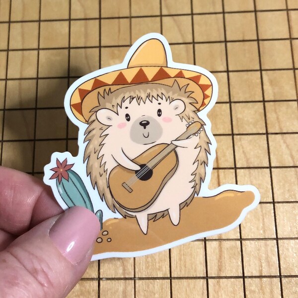 Hedgehog Decal - Etsy