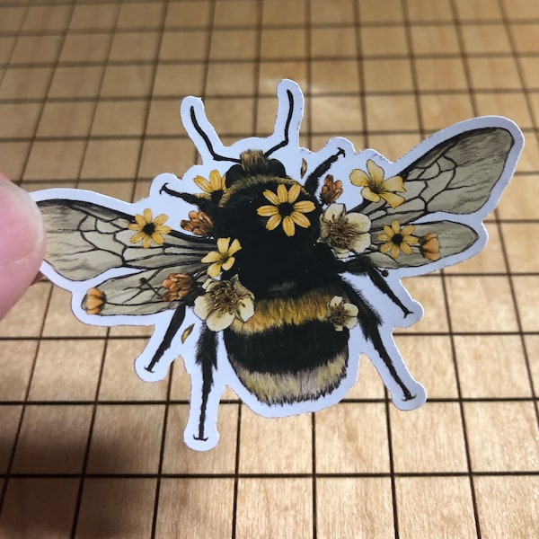 Bee Sticker - Etsy