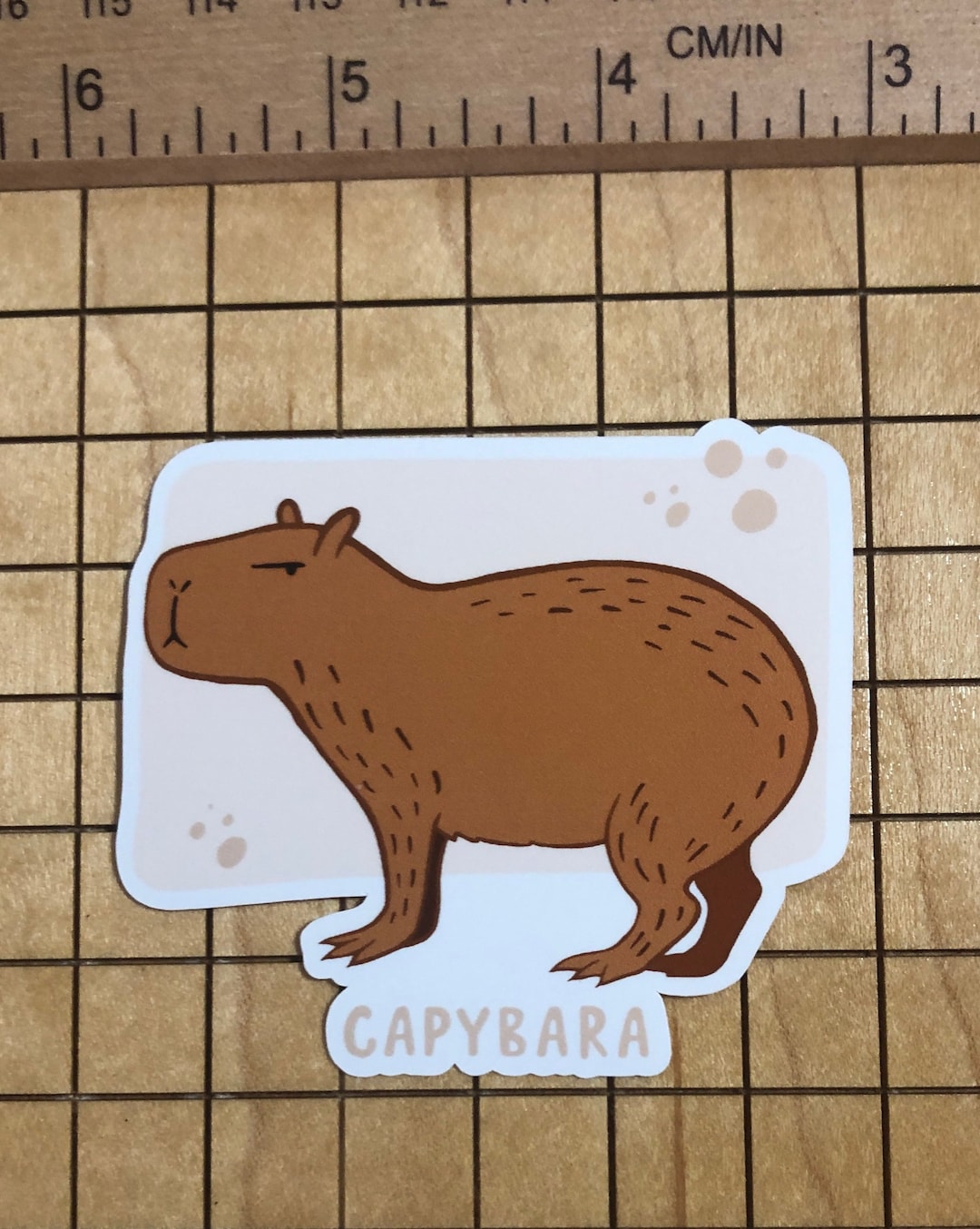 Capybara Sticker, Capybara Decal, Funny Sticker, Cute Sticker, Tumbler ...